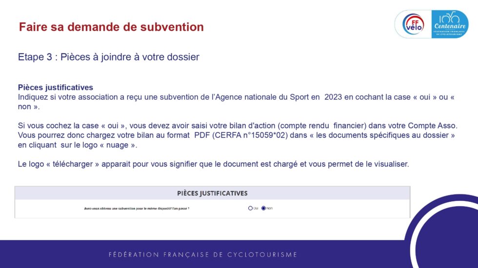Nouvelle campagne de demandes de subventions ANS 2024. - COREG Centre Val de Loire